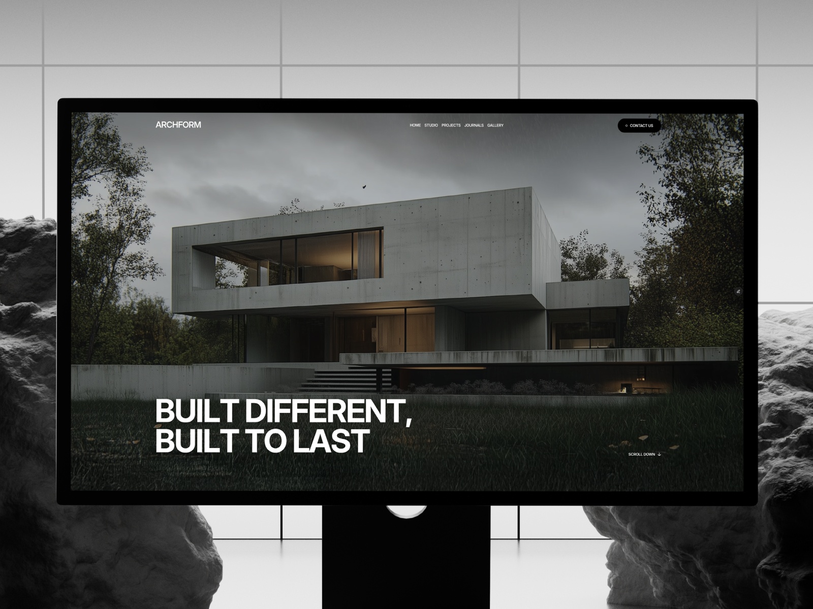 ArchForm: Responsive Architecture Website Template by Basit A. Khan — Framer Marketplace