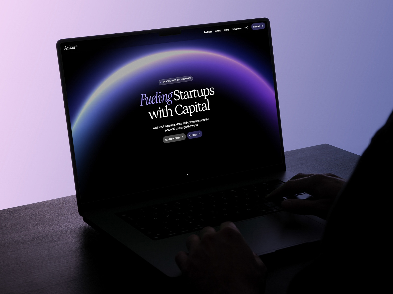 Anker®: Responsive Portfolio Website Template by Flowit Supply — Framer ...
