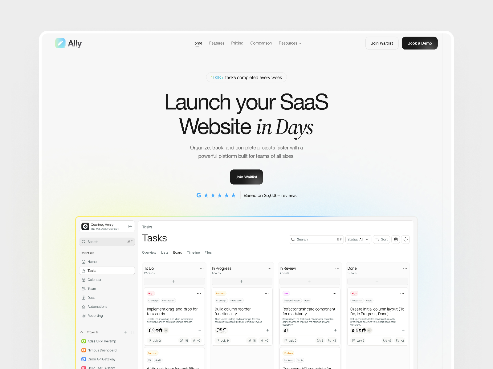 Ally: Responsive Blog Website Template by Samir — Framer Marketplace