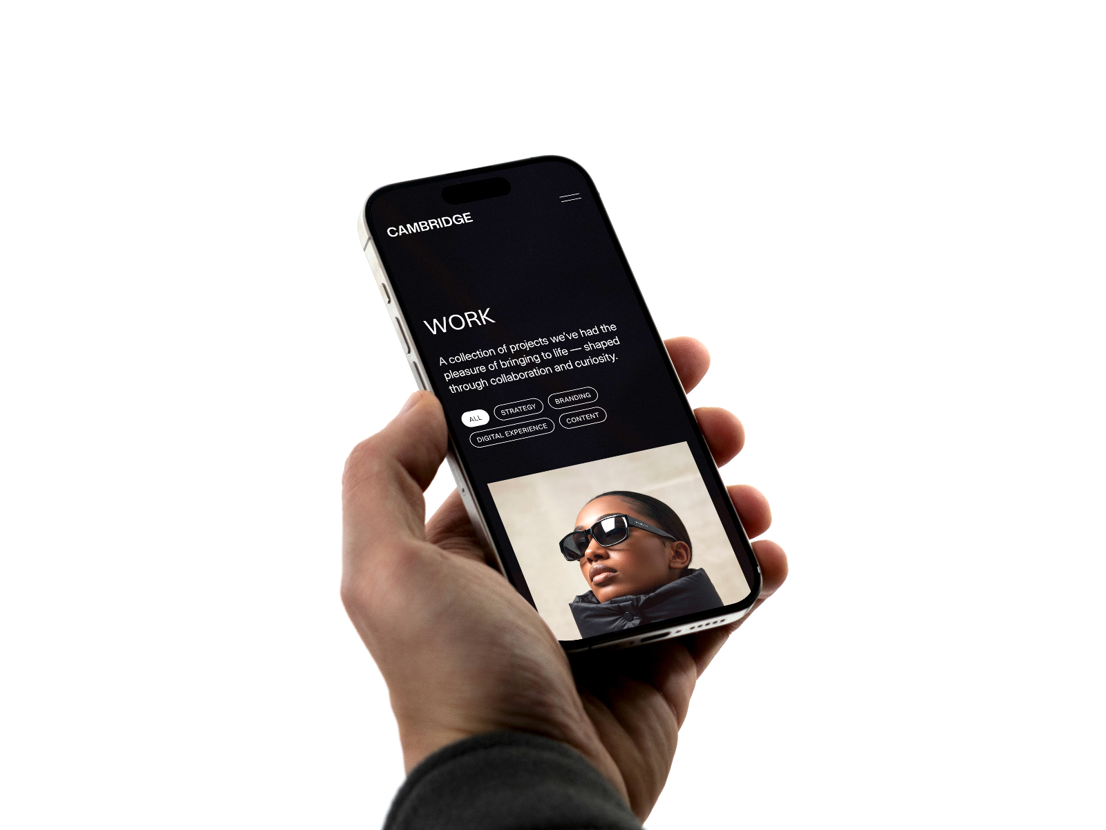Cambridge: Responsive Portfolio Website Template by Hvade — Framer ...