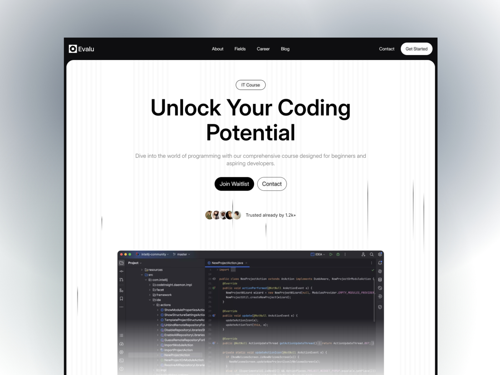 Evalu: Free Technology Website Template by Kamran Hasanli — Framer ...