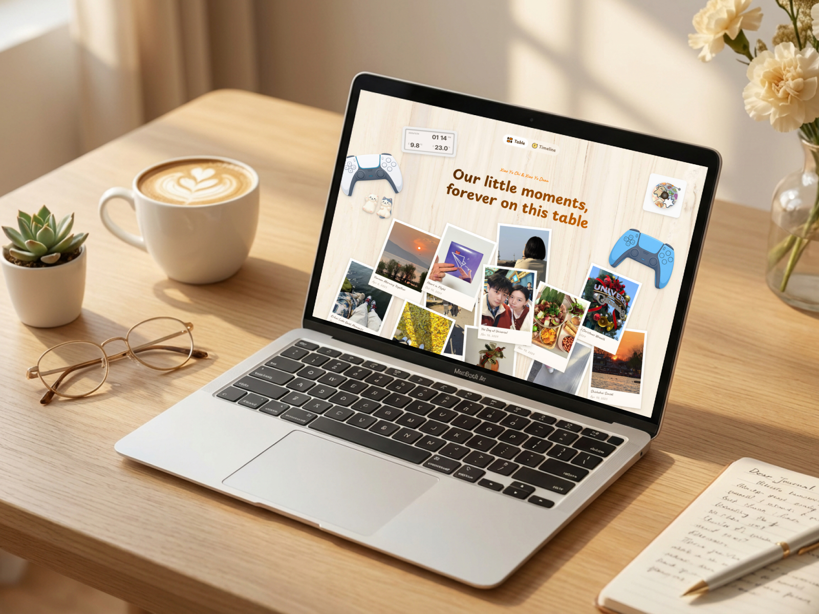 Love Moments: Free Animated Website Template by Chi Boyce — Framer ...