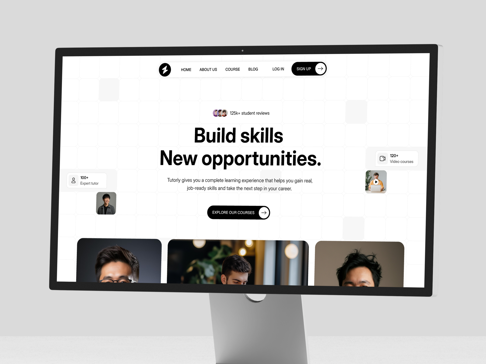 Tutorly: Responsive Education Website Template by Grabui Library ...