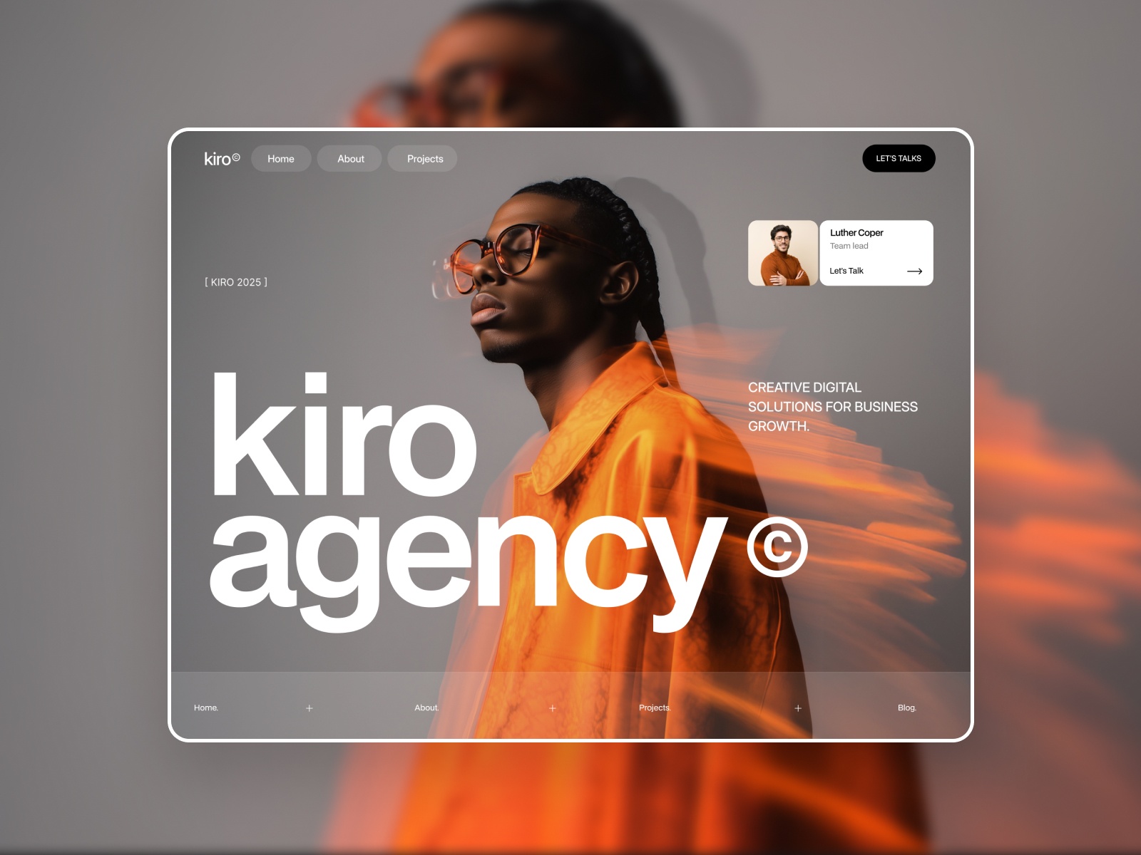 Kirro: Free Agency Website Template by Oval Studio — Framer Marketplace