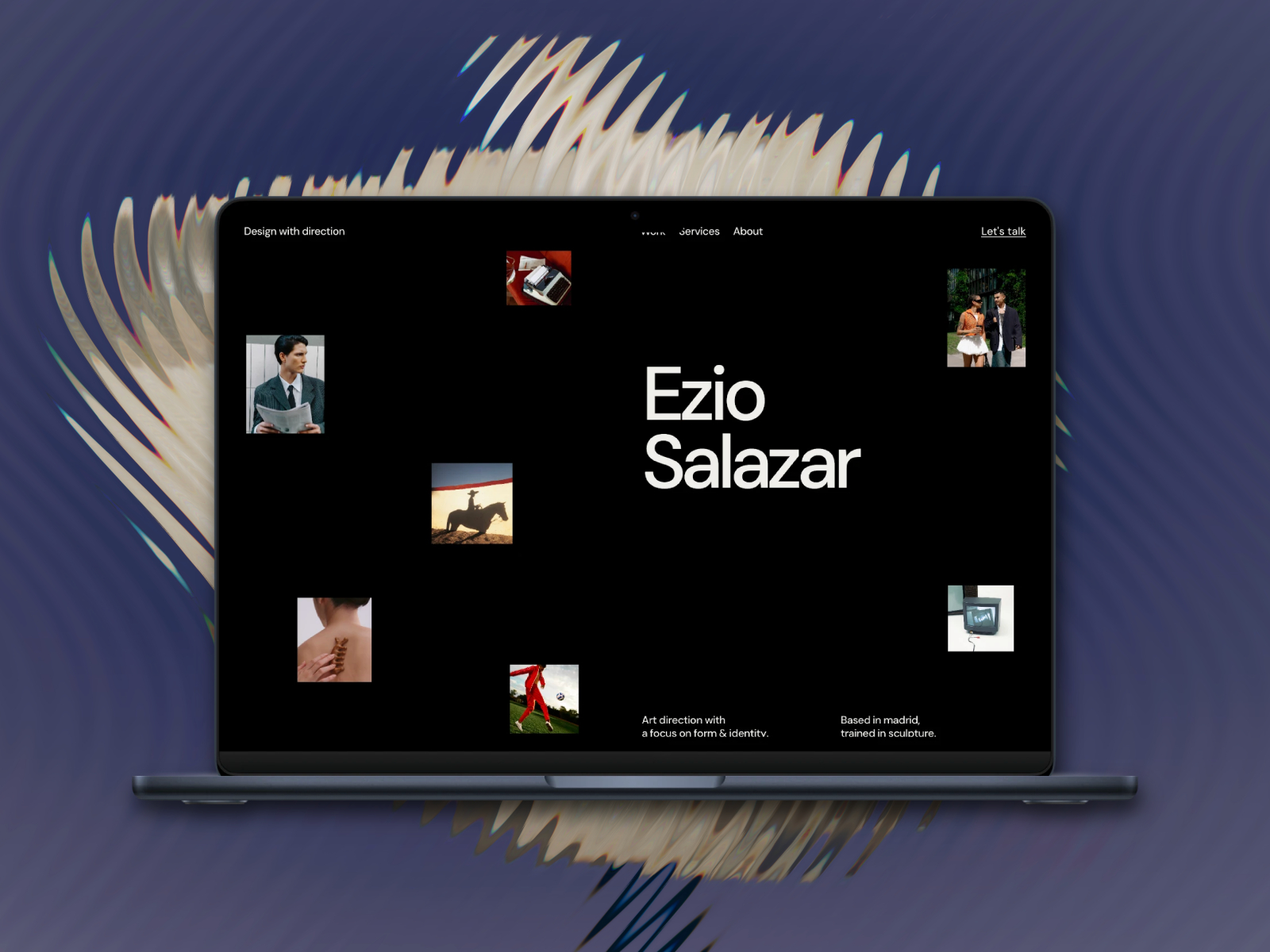 Ezio: Responsive Photography Website Template by Kalbe Haider — Framer ...