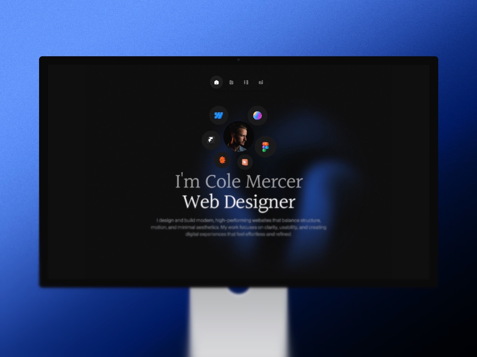Polished: Responsive Portfolio Website Template by Masood Ahmad ...