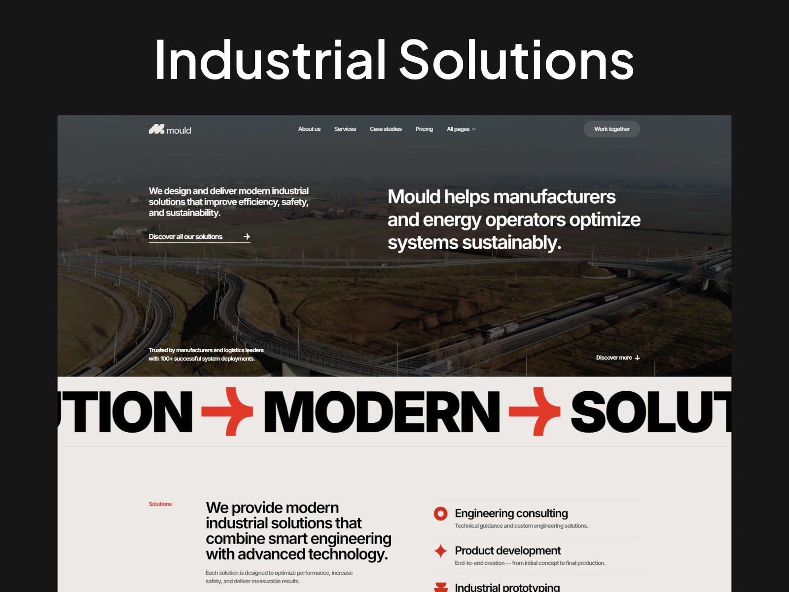 Mould: Responsive Construction Website Template by fourtwelve — Framer ...