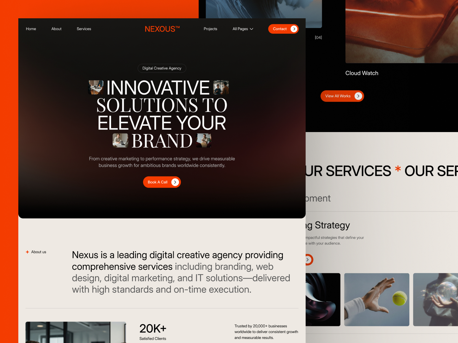 Nexous: Free Marketing Website Template by Pentaclay — Framer Marketplace