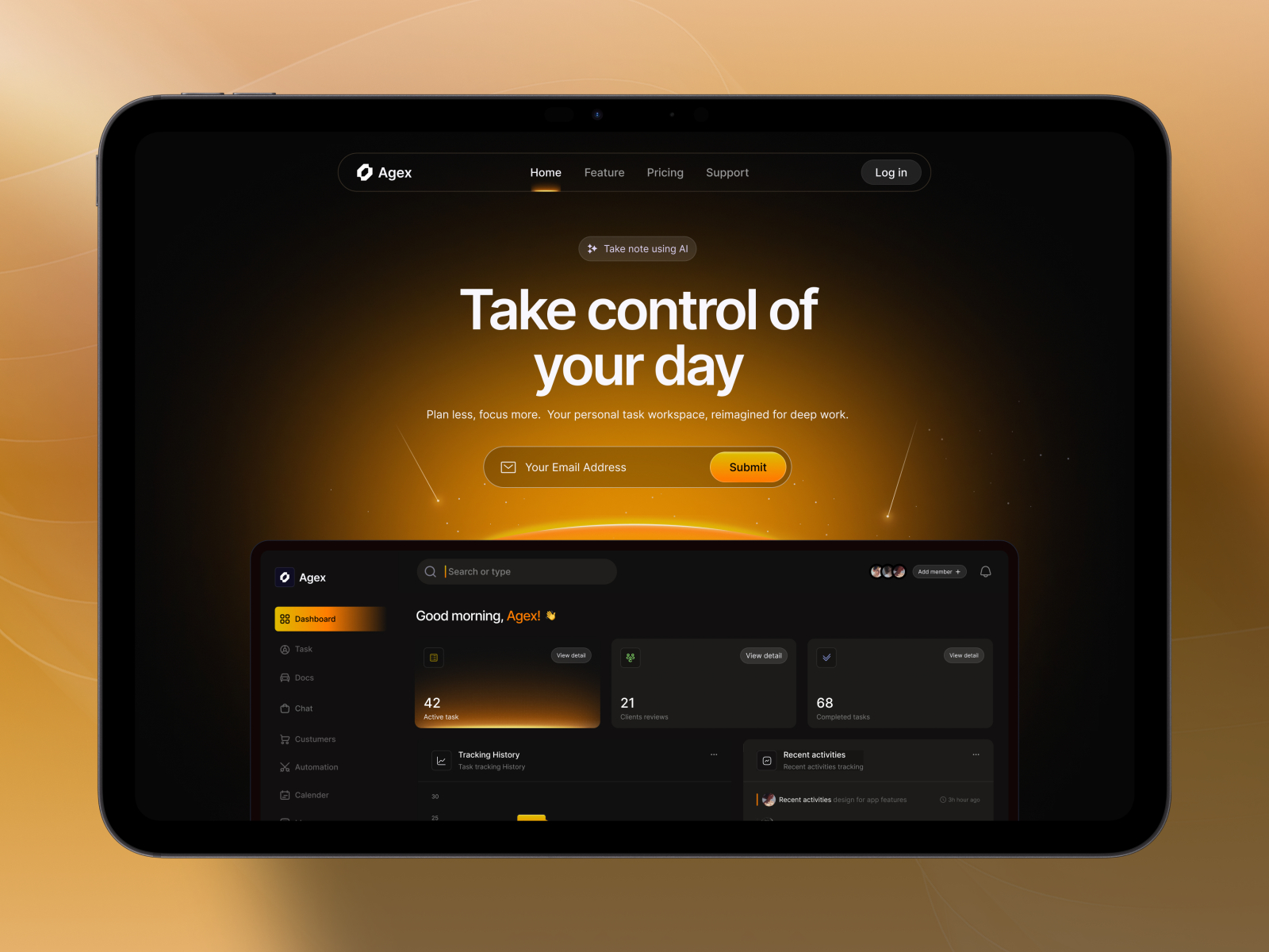 Zyro: Free SaaS Website Template by NFrame — Framer Marketplace