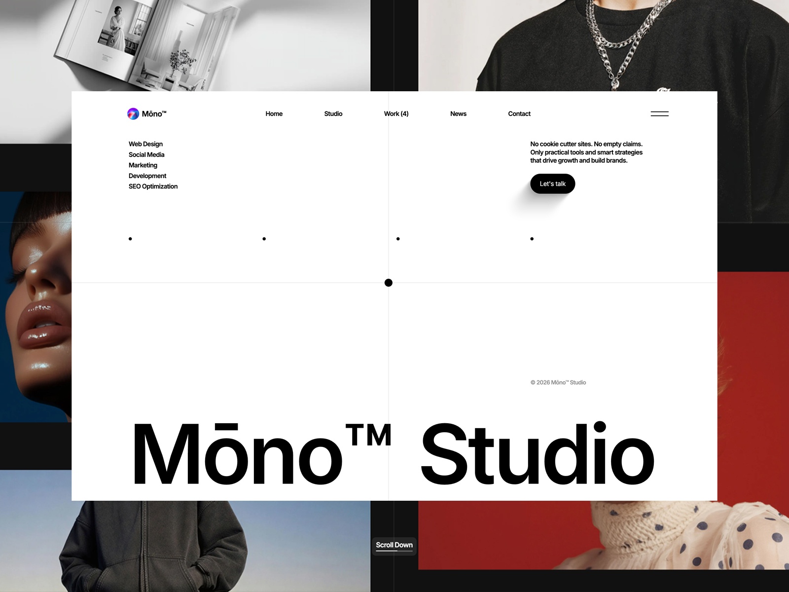 Mōno X: Responsive Portfolio Website Template by Deni from Flowmance ...