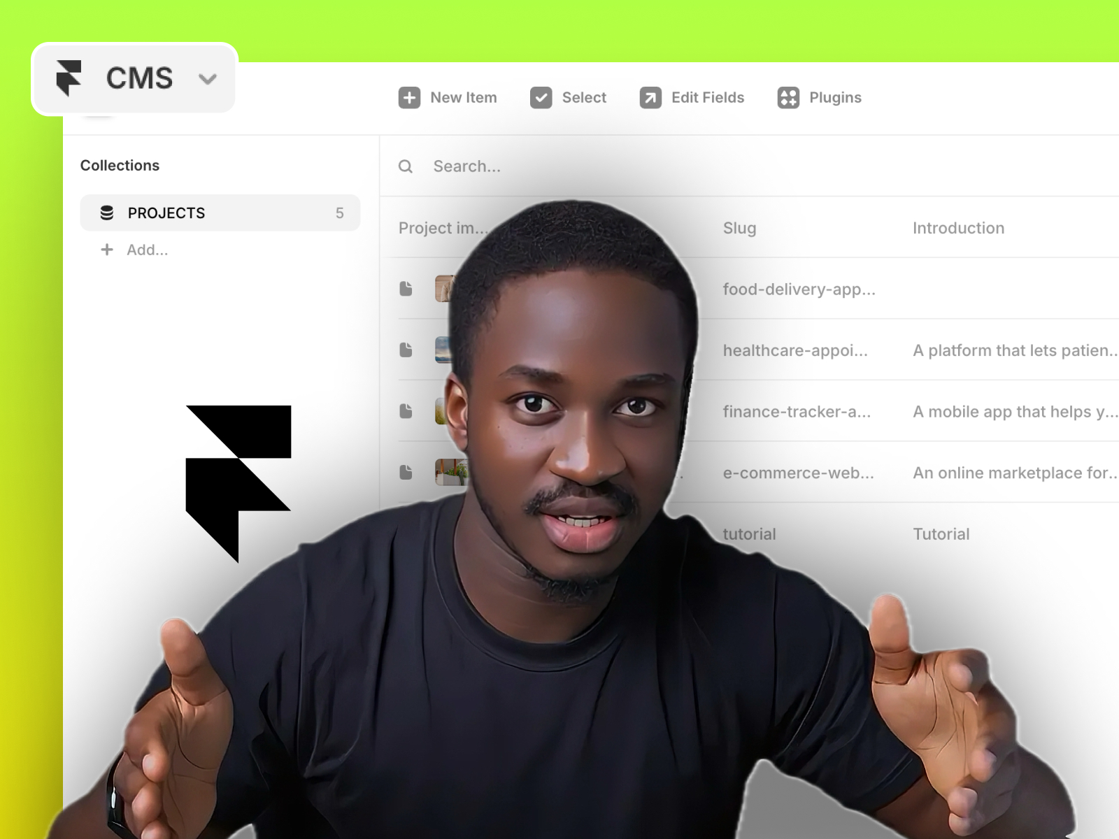CMS Beginner Course: Free Tutorial by Chinonso Umeh — Framer Marketplace