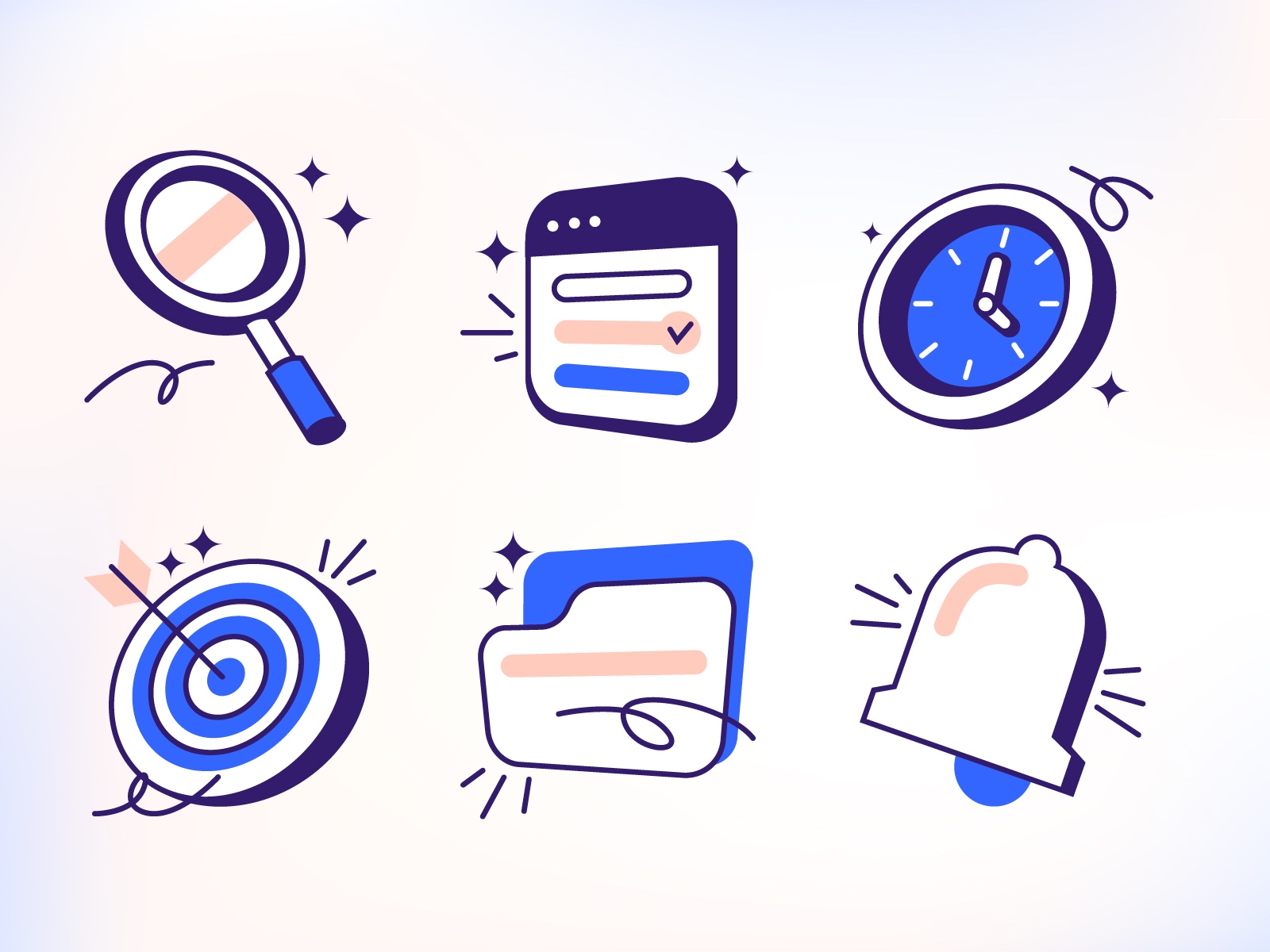 Brave Icon Set: Premium Vectors by Brocz Studio — Framer Marketplace