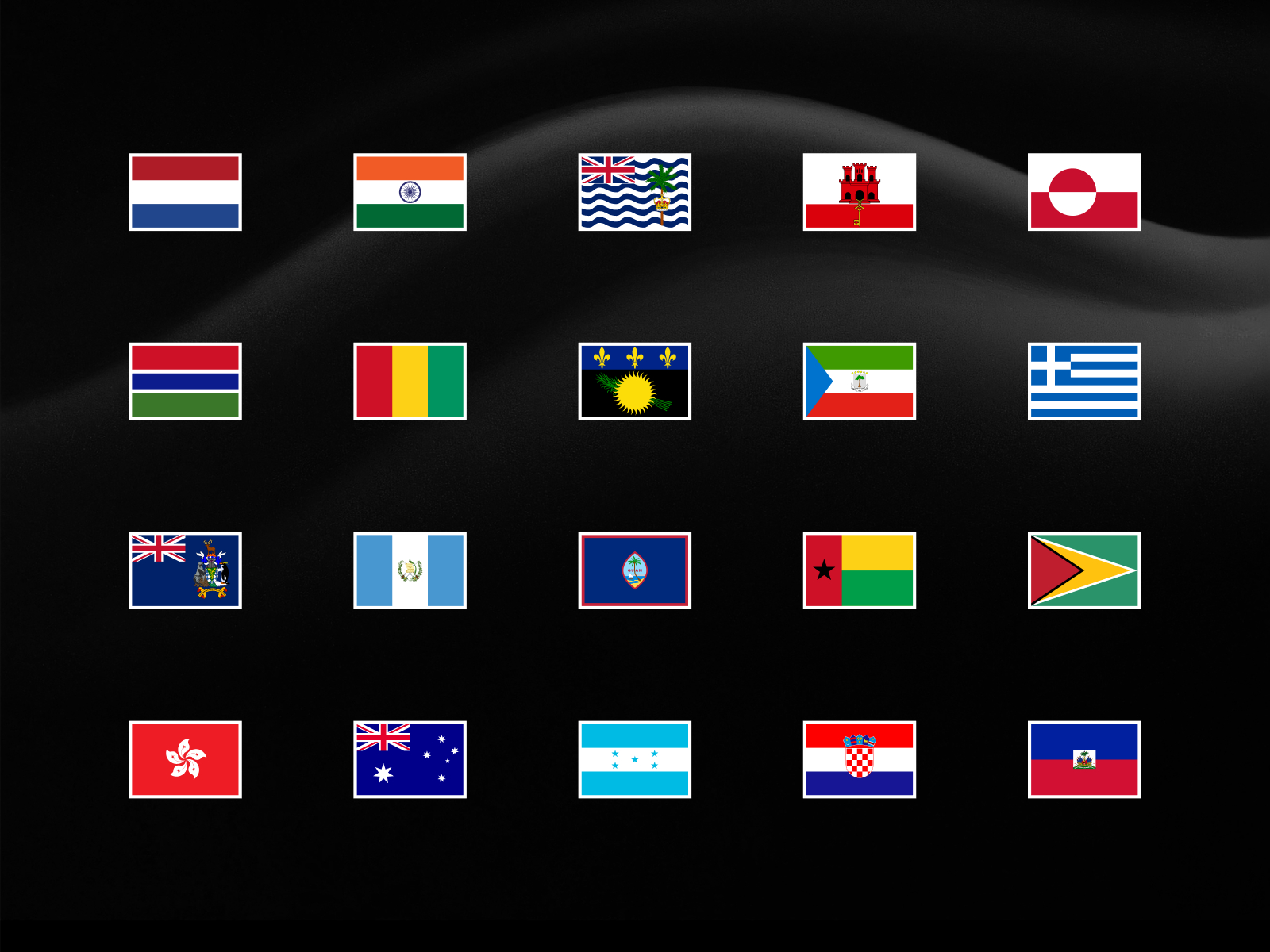 Country Flag Icons: Free Vectors by Framer Geeks — Framer Marketplace
