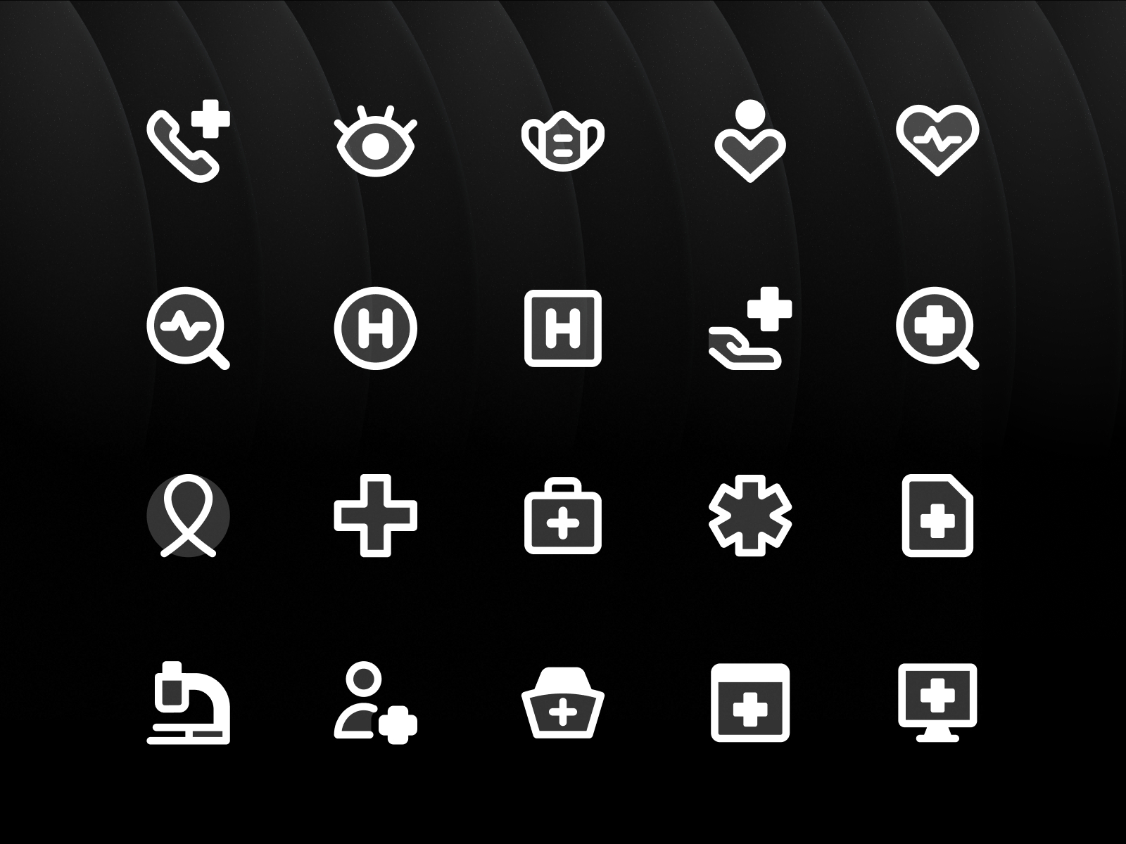 Health Icons: Free Vectors by TechUptodate — Framer Marketplace