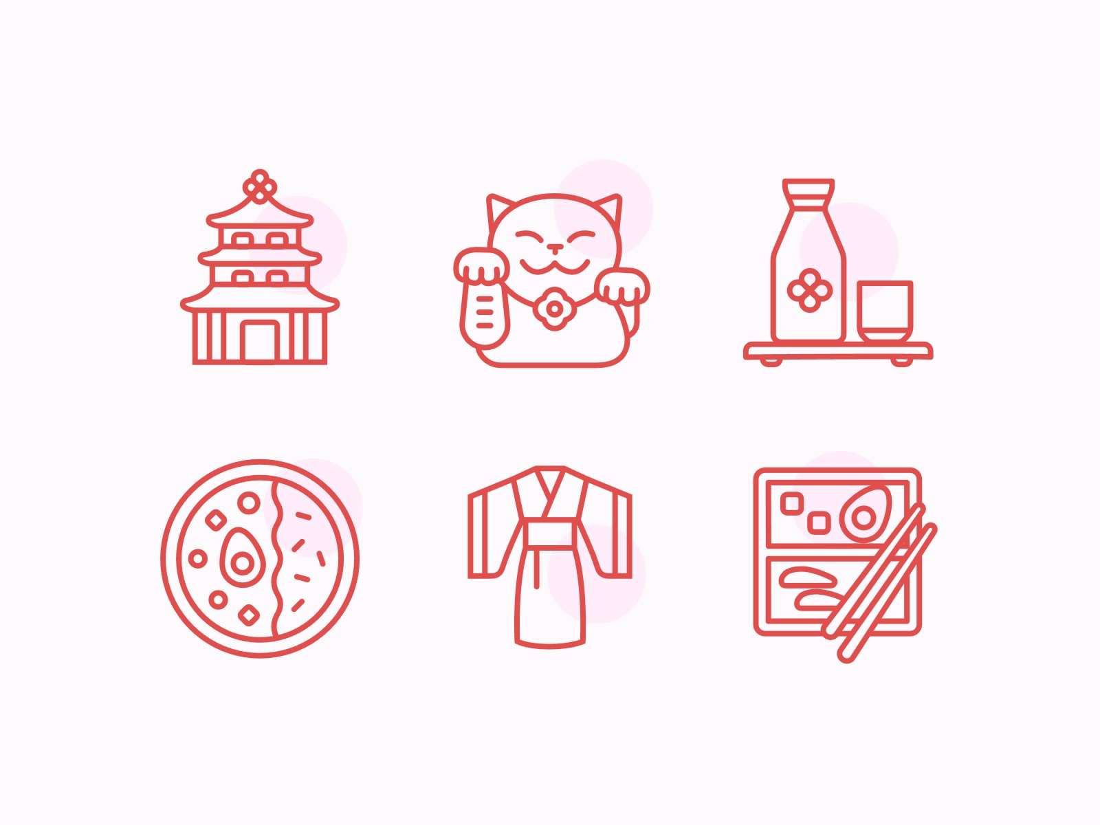 Japan Vectors: Premium Vectors by Rod Blackney — Framer Marketplace