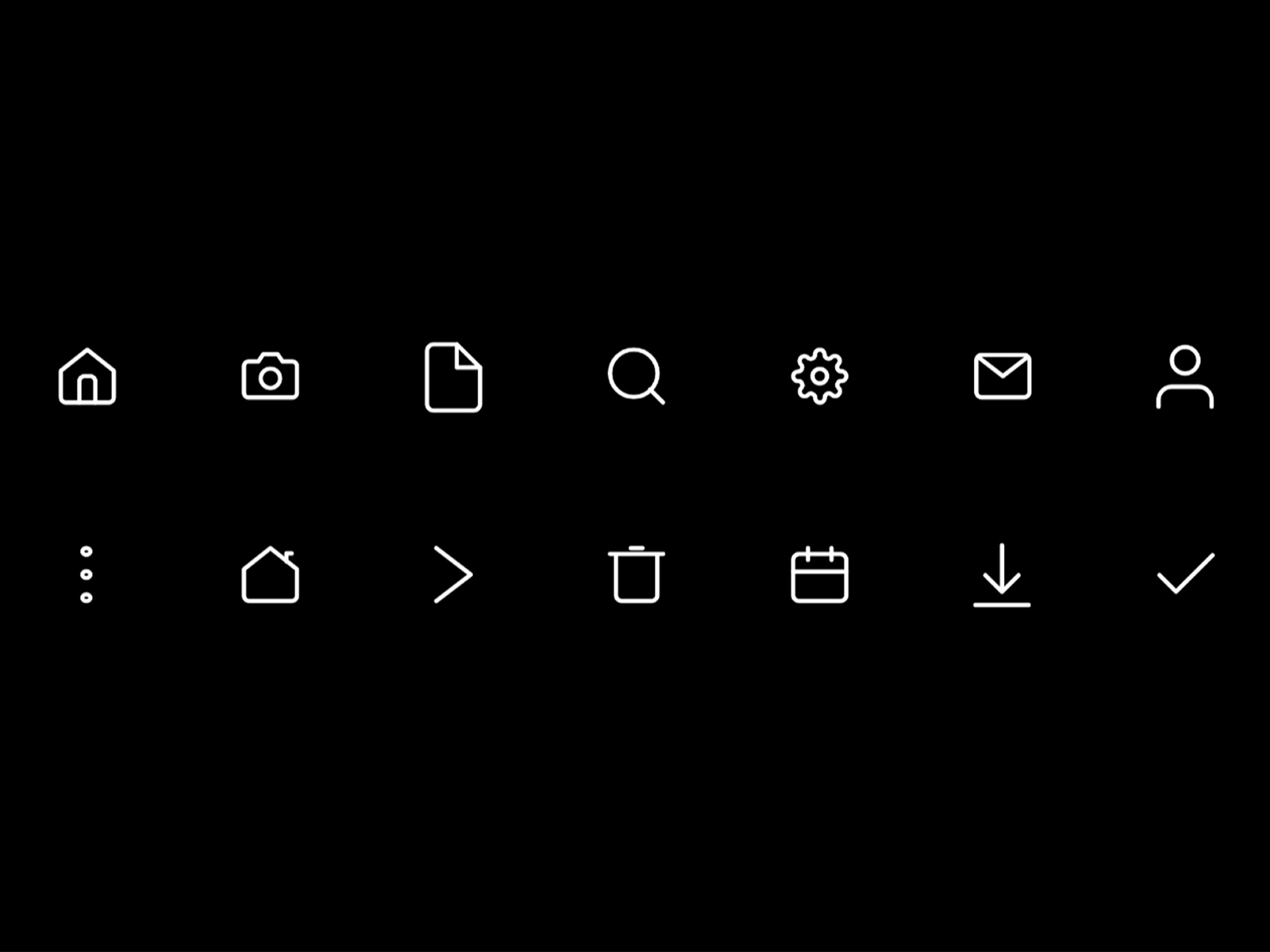 Minimalist Icons: Premium Icons Vectors by Yacine BN — Framer Marketplace