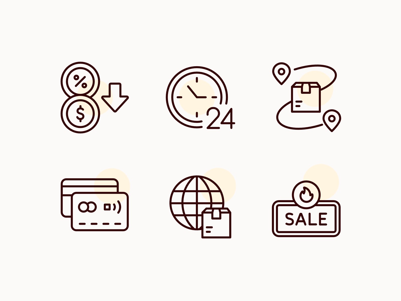 Sale Vectors: Premium Business Vectors by Rod Blackney — Framer Marketplace