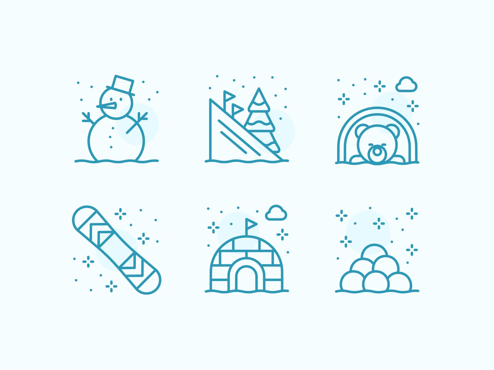 Winter Vectors: Premium Lifestyle Vectors by Rod Blackney — Framer ...